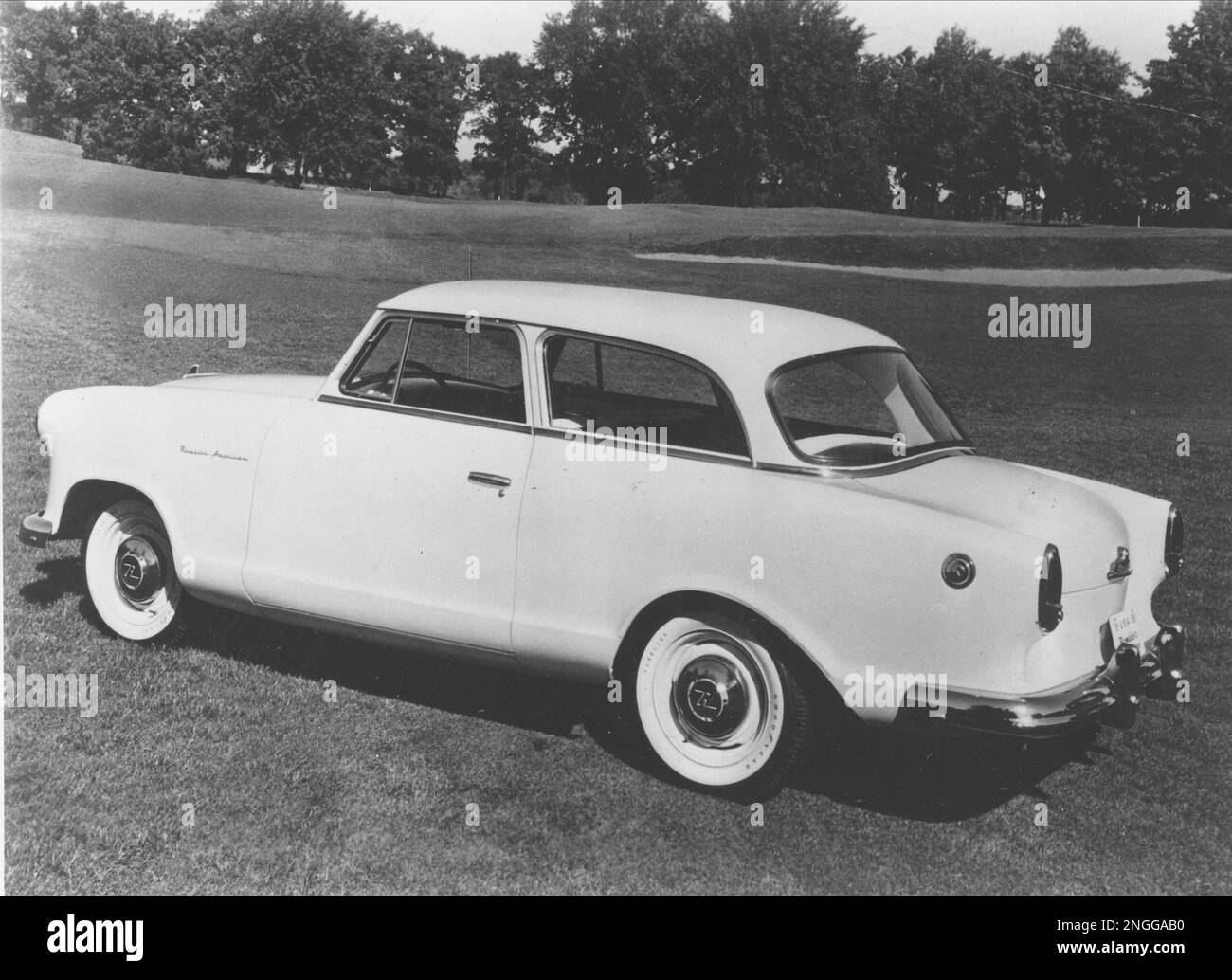 The Rambler American, new compact car of American Motors corporation ...
