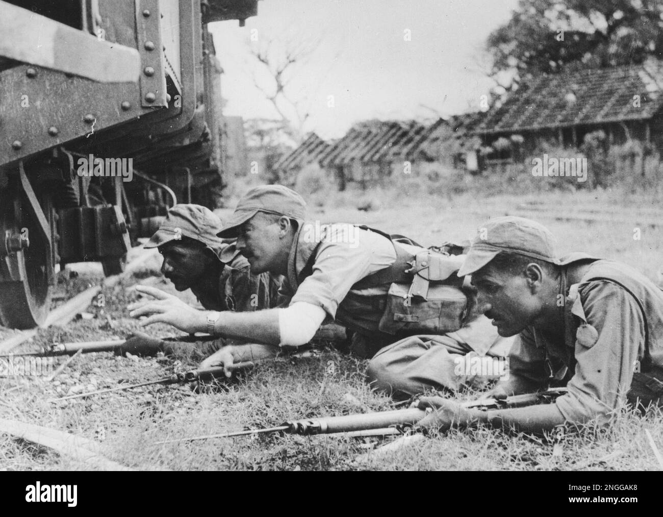 Three members of the Frontier Force Rifles of the Indian Army, British ...