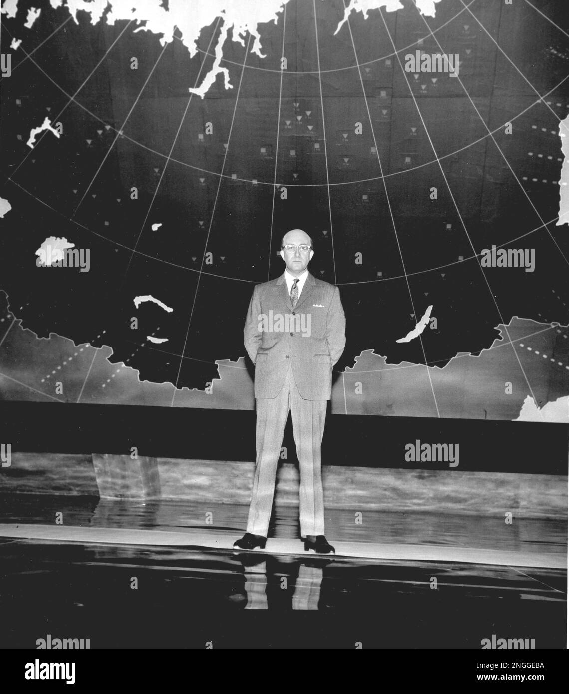 British actor Peter Sellers is shown in character as the president of ...