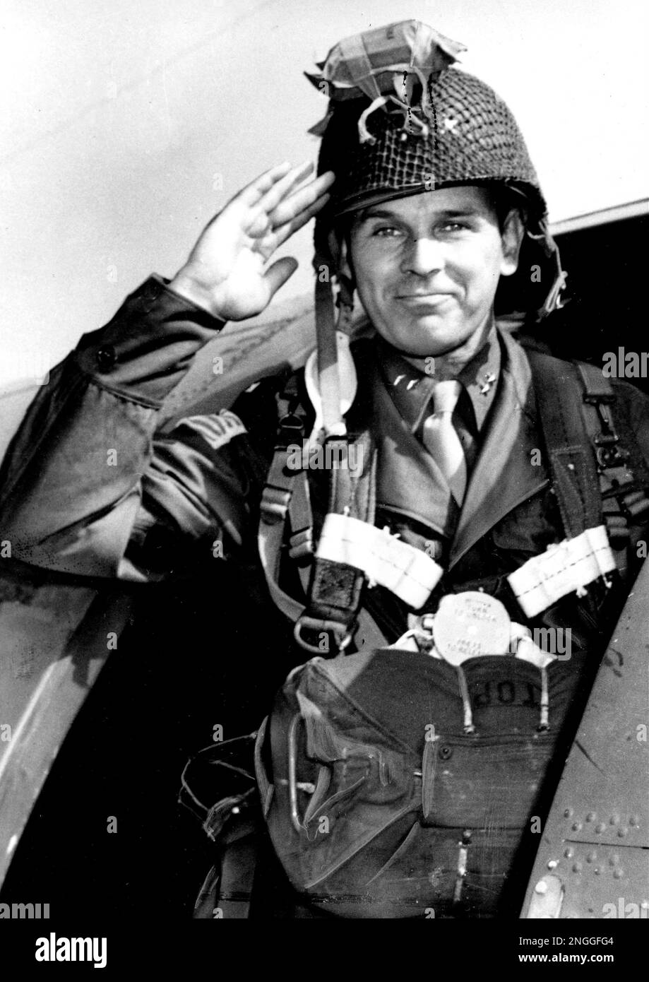 Gen. Maxwell D. Taylor, new commander of the 101st Airborne division ...