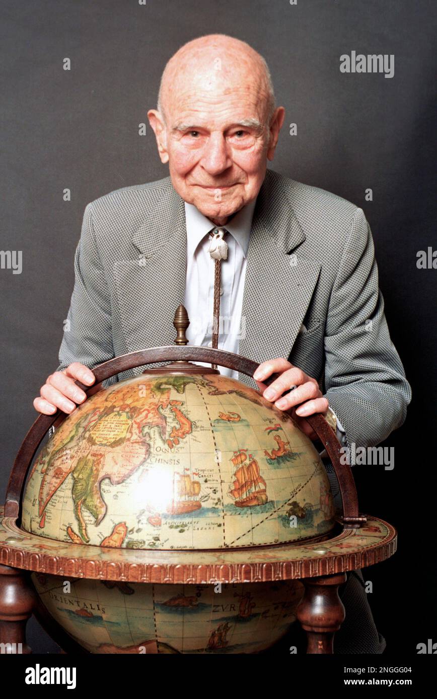 Gen. James H. "Jimmy" Doolittle, who will be 90 on Dec. 14, poses ...