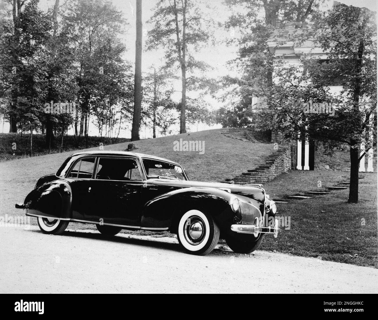 The first Lincoln Continental, an offshoot of the Lincoln Zephyr series ...