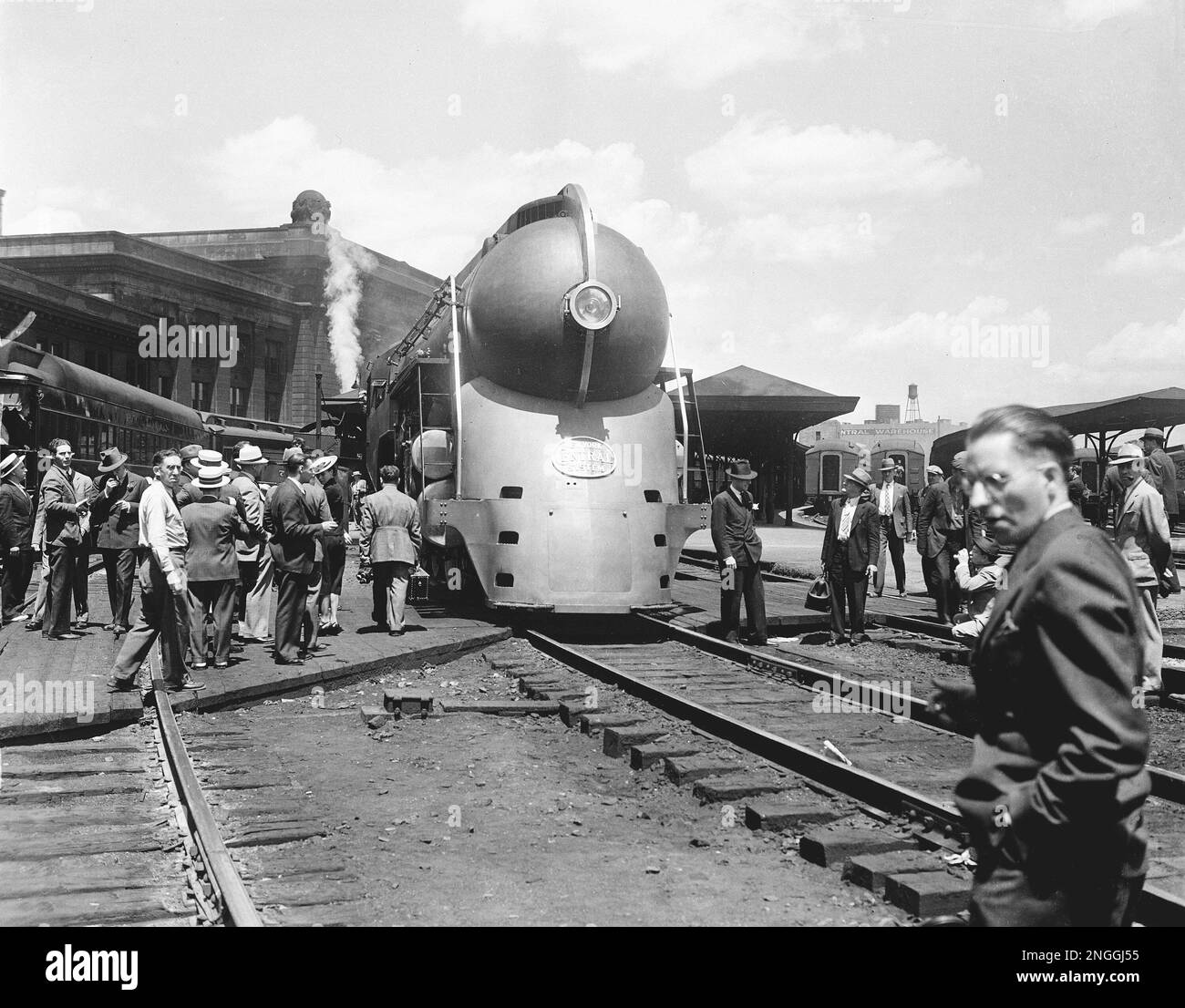 The new Twentieth Century Limited is shown in Chicago, Ill., on June 9, 1938. The New York ...