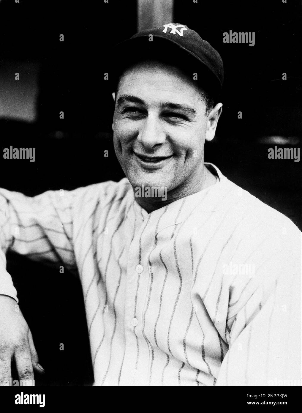 Lou Gehrig, making his Major League debut with the American League New ...