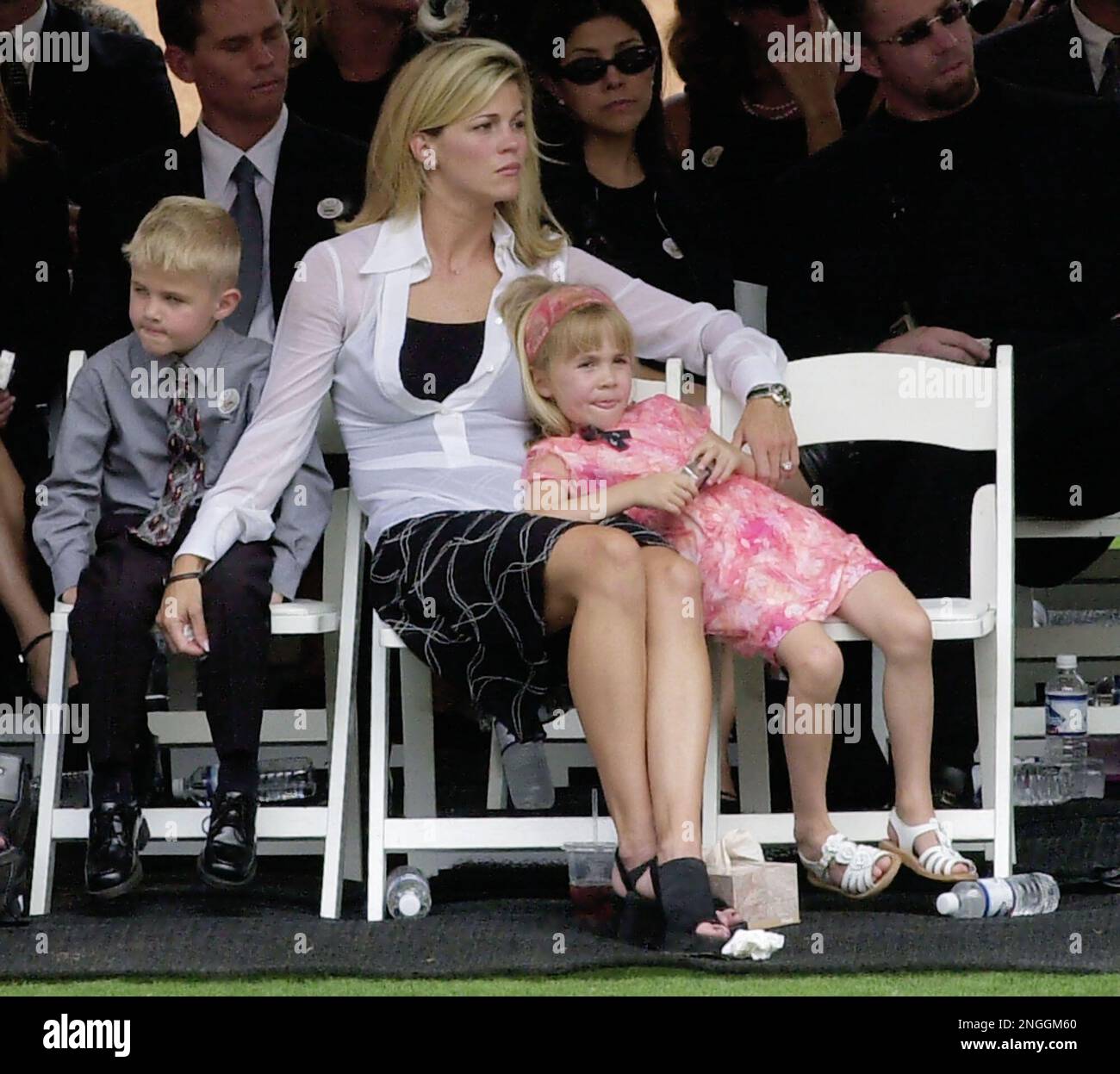 Flynn Kile, widow of St. Louis Cardinals starting pitcher Darryl Kile ...