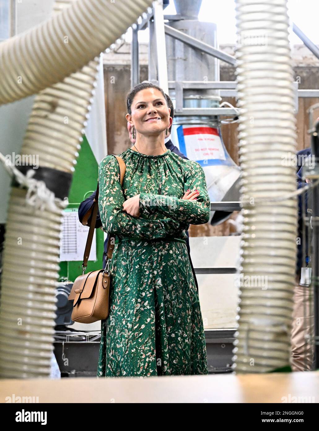 HAMILTON 20230218 Crown Princess Victoria and Prince Daniel visited the ...