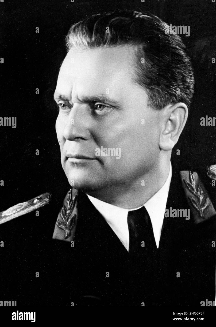 Josip Broz Tito, prime minister of Yugoslavia, who established a ...