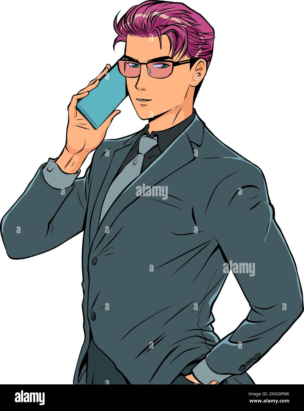 Serious speak Stock Vector Images - Alamy