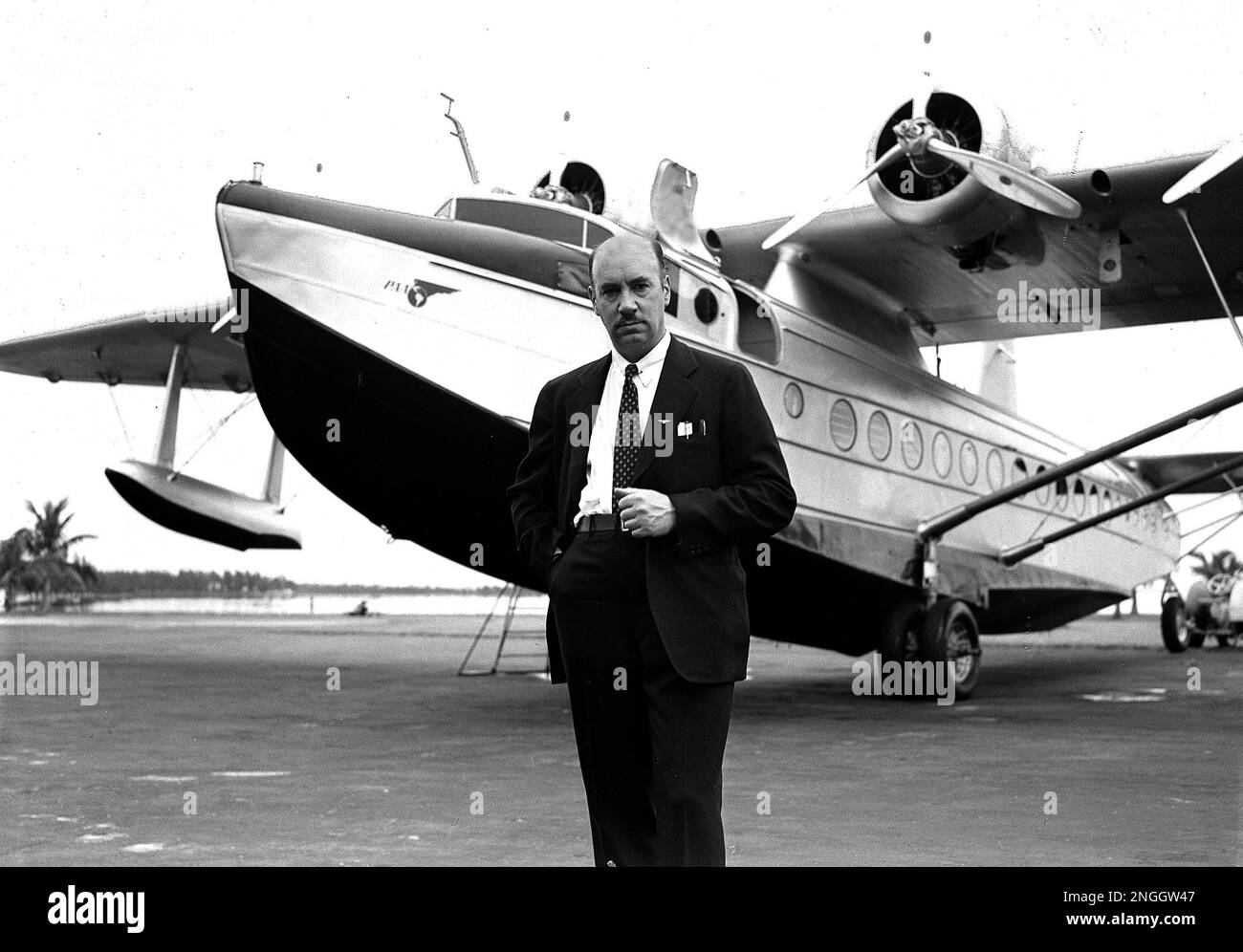 Igor I. Sikorsky, Russian-born American aeronautical pioneer, is shown ...