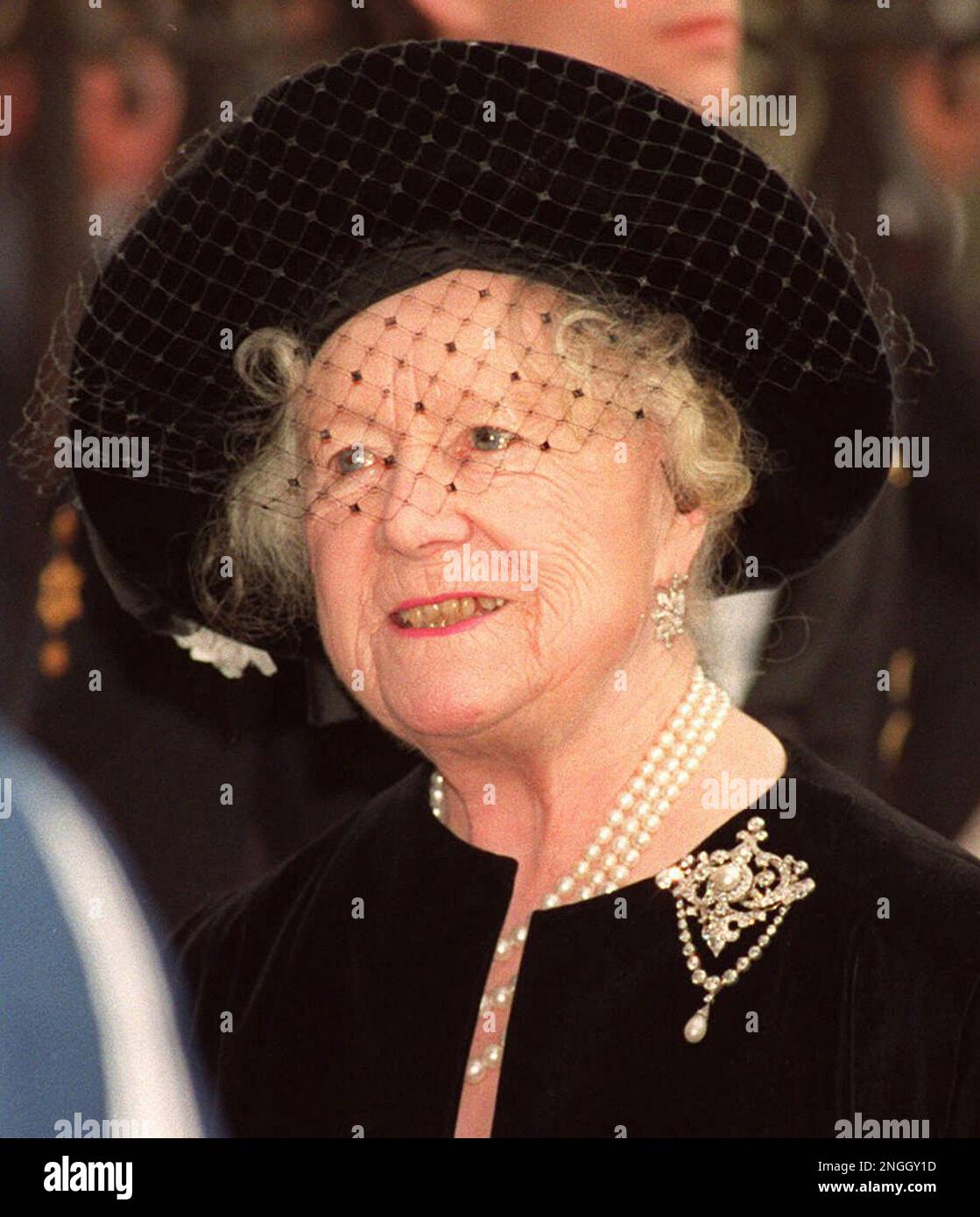 Britain's Queen Elizabeth, the Queen Mother, is shown in 1991. (AP ...