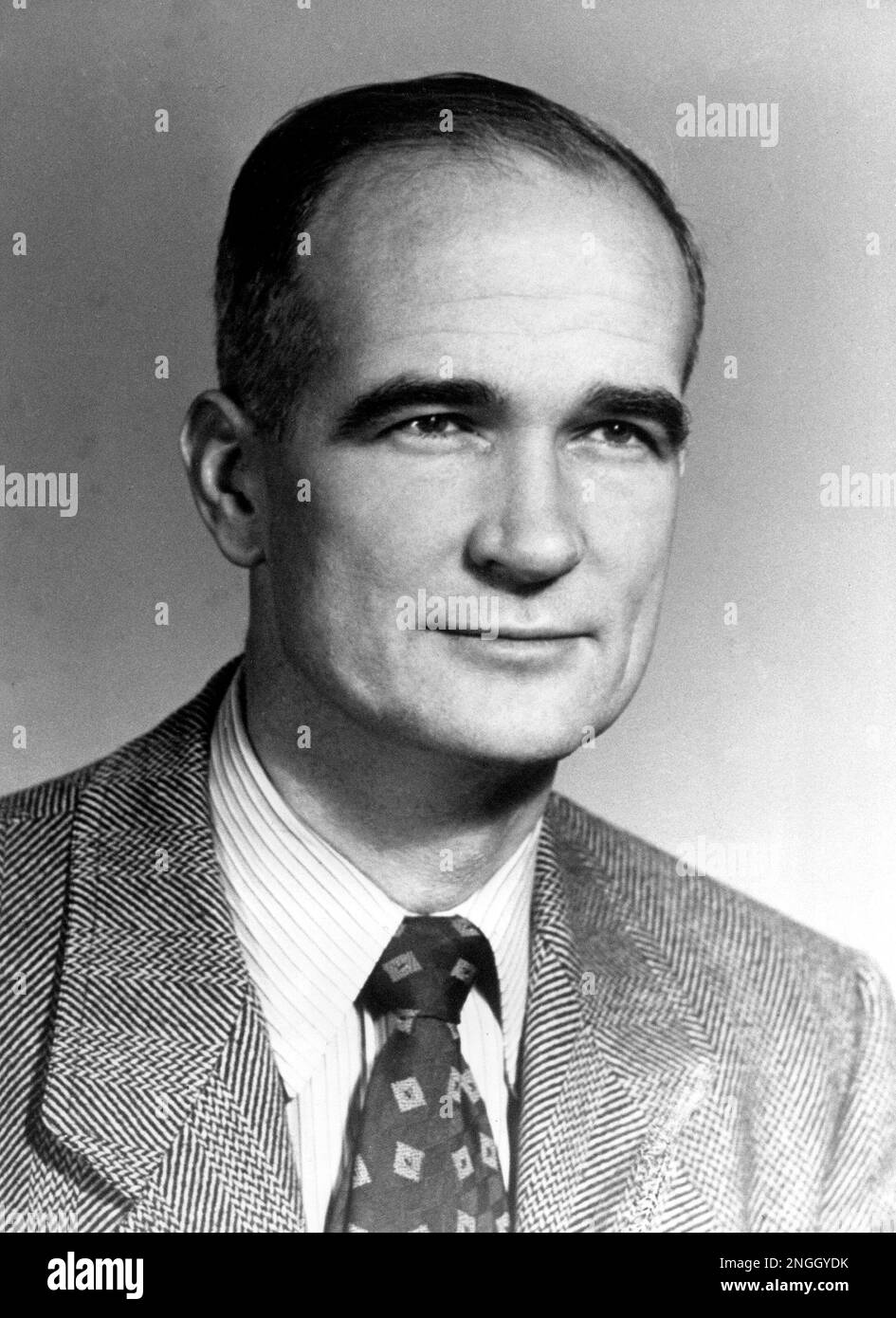William Shockley, British-born American physicist, is shown in 1954 ...