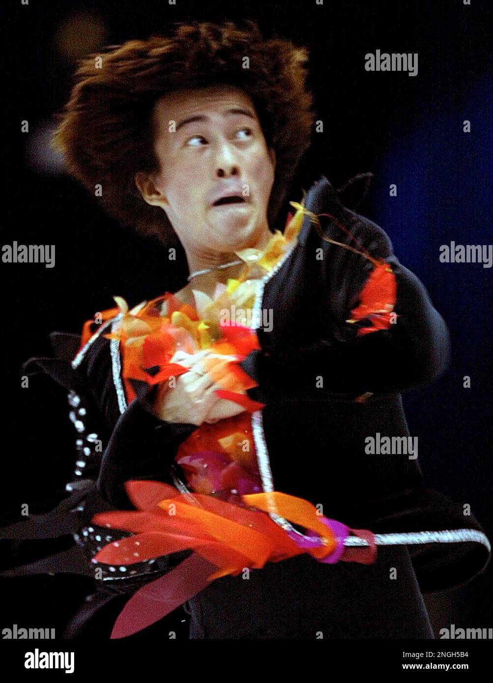 Yosuke Takeuchi of Japan competes in the men's short program in the ...