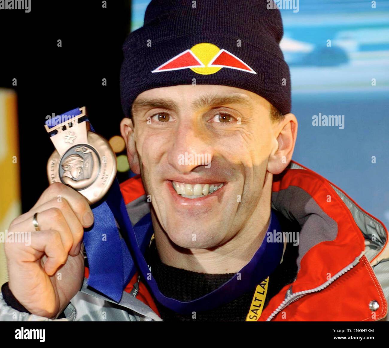 Bronzemedaillengewinner bei den Olympischen Spielen in Salt Lake City ...