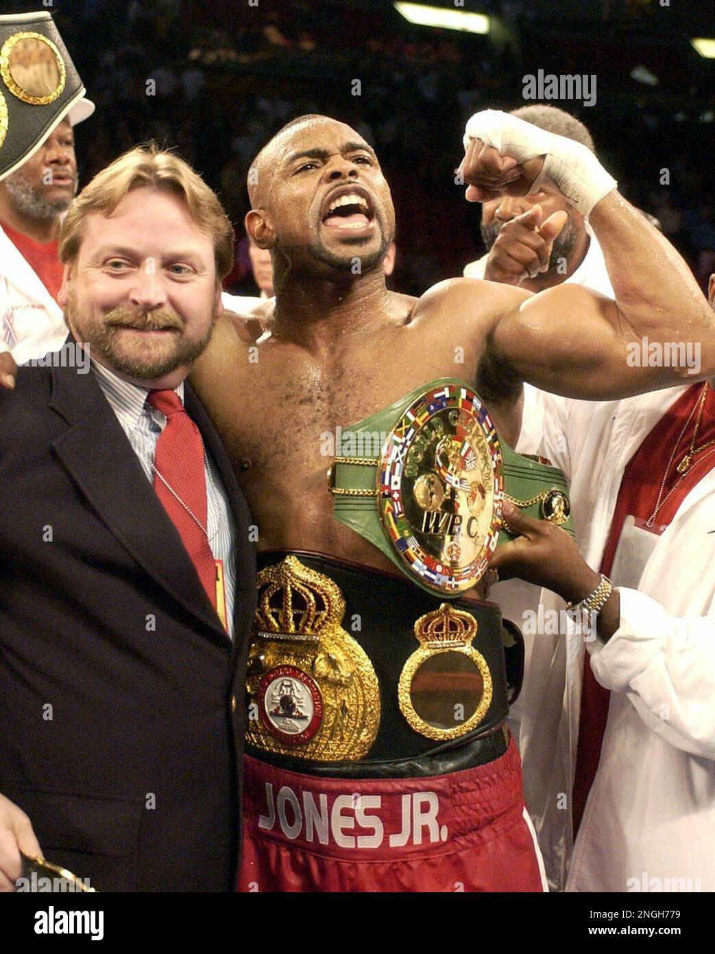 Roy Jones Jr Belts