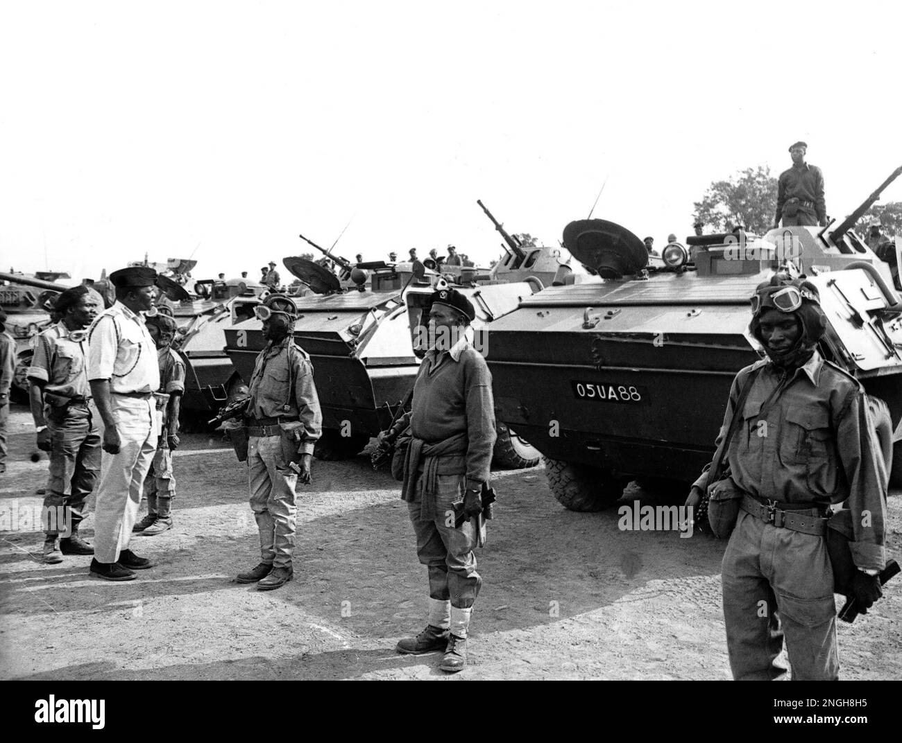 Major General Idi Amin, the new military head of state for Uganda ...