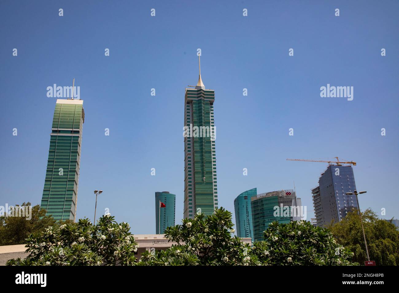 High rise building skyline and city dusk no one has skyscrapers hi-res ...