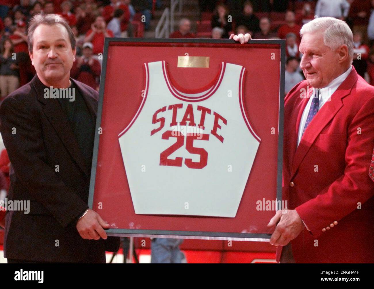 Former North Carolina State All-American Monte Towe, left, and his ...