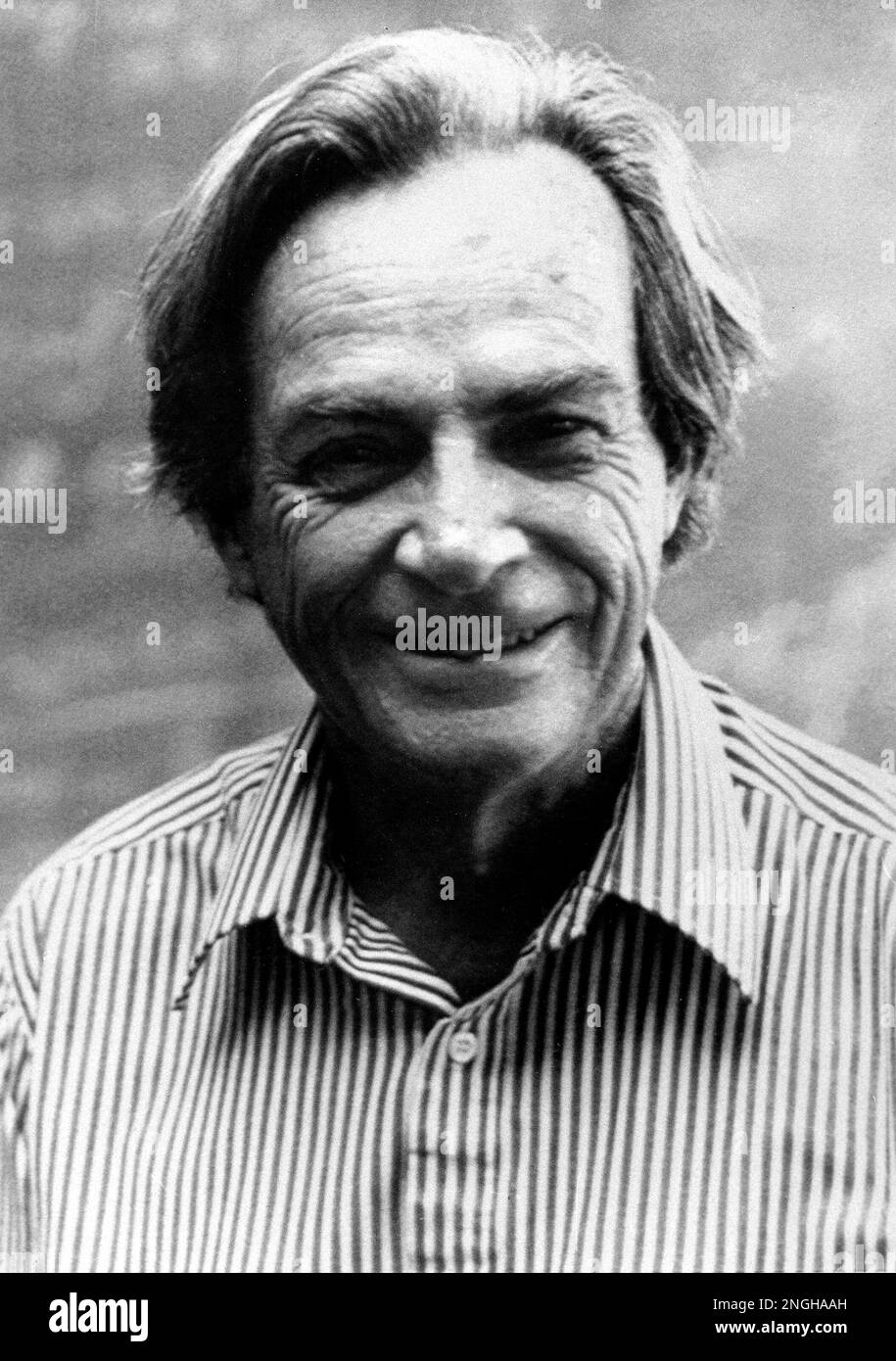 Physicist Richard Feynman, who won the 1965 Nobel Prize in physics for ...