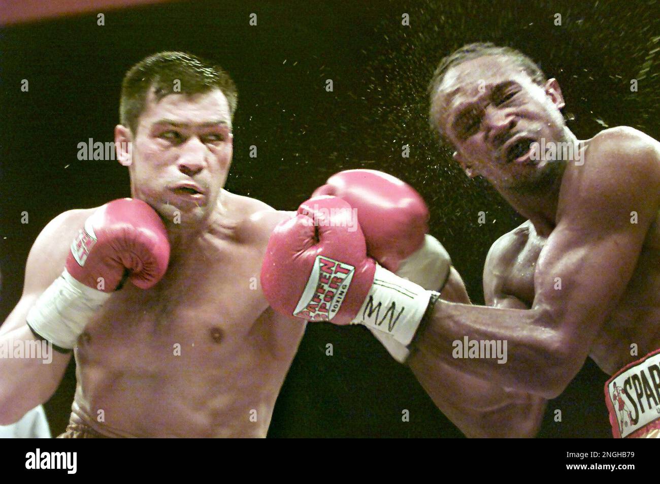 Polish-born boxer Dariusz Michalczewski, who lives in Hamburg, northern ...