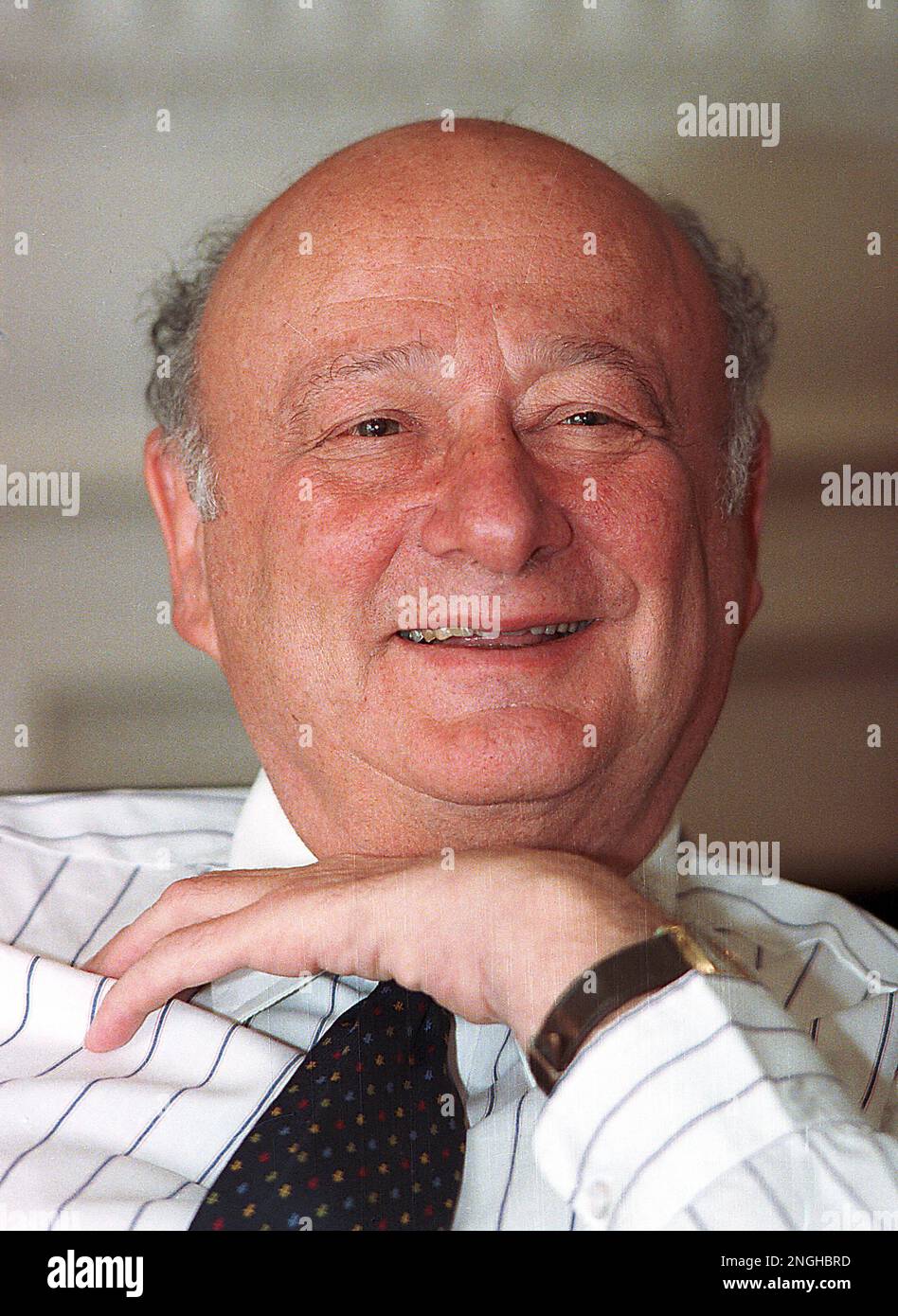 New York City Mayor Edward Koch is shown in 1989. (AP Photo/Gerald ...