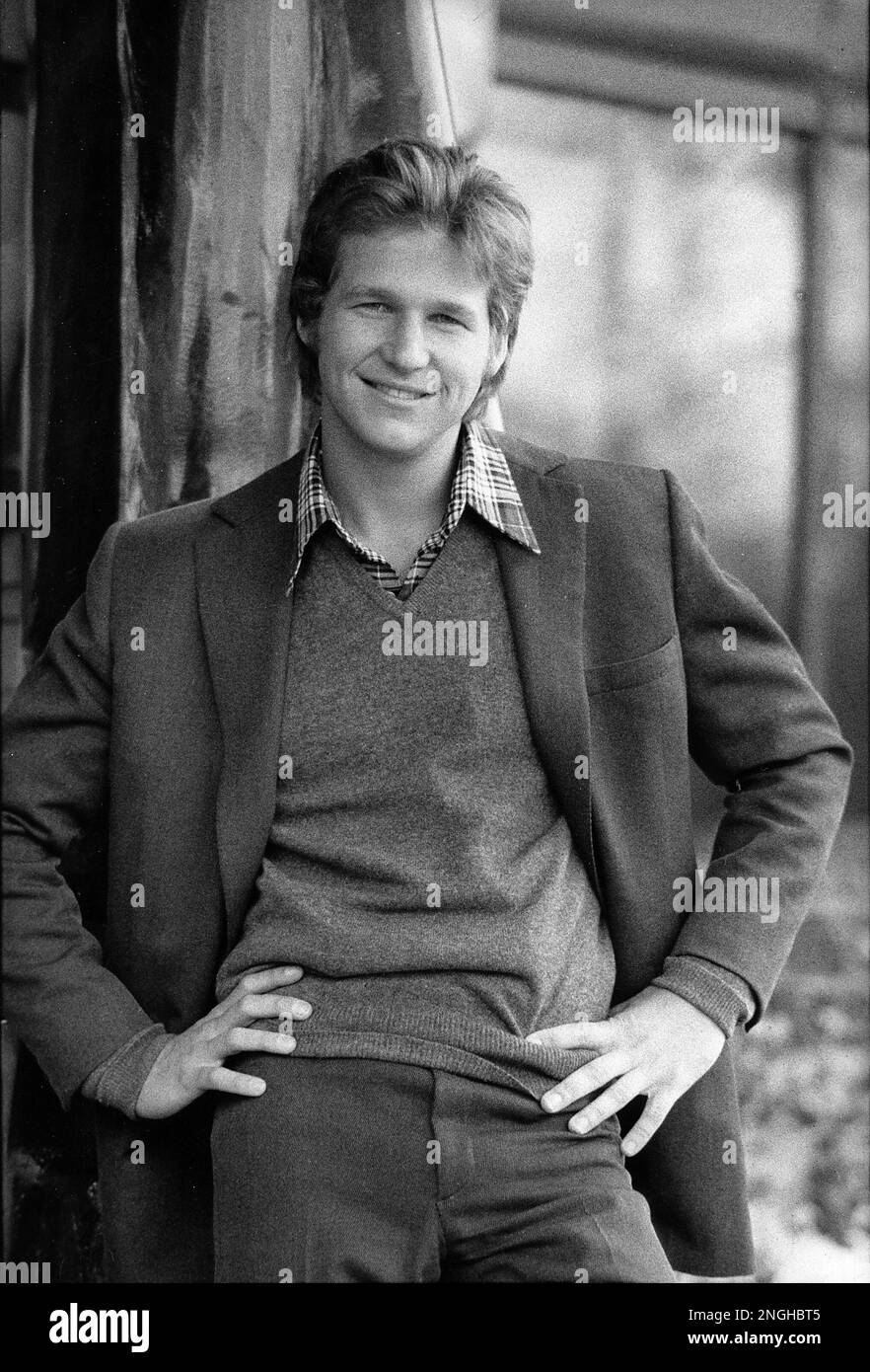Actor Jeff Bridges poses in New York City in Dec. 1973. (AP Photo Stock ...