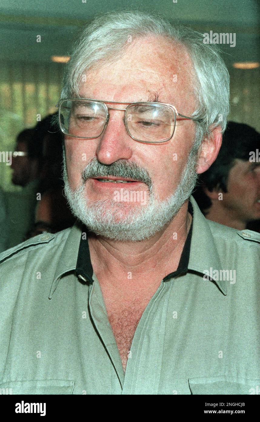 Swiss physicist Dr. Heinrich Rohrer, co-winner of the 1986 Nobel Prize ...