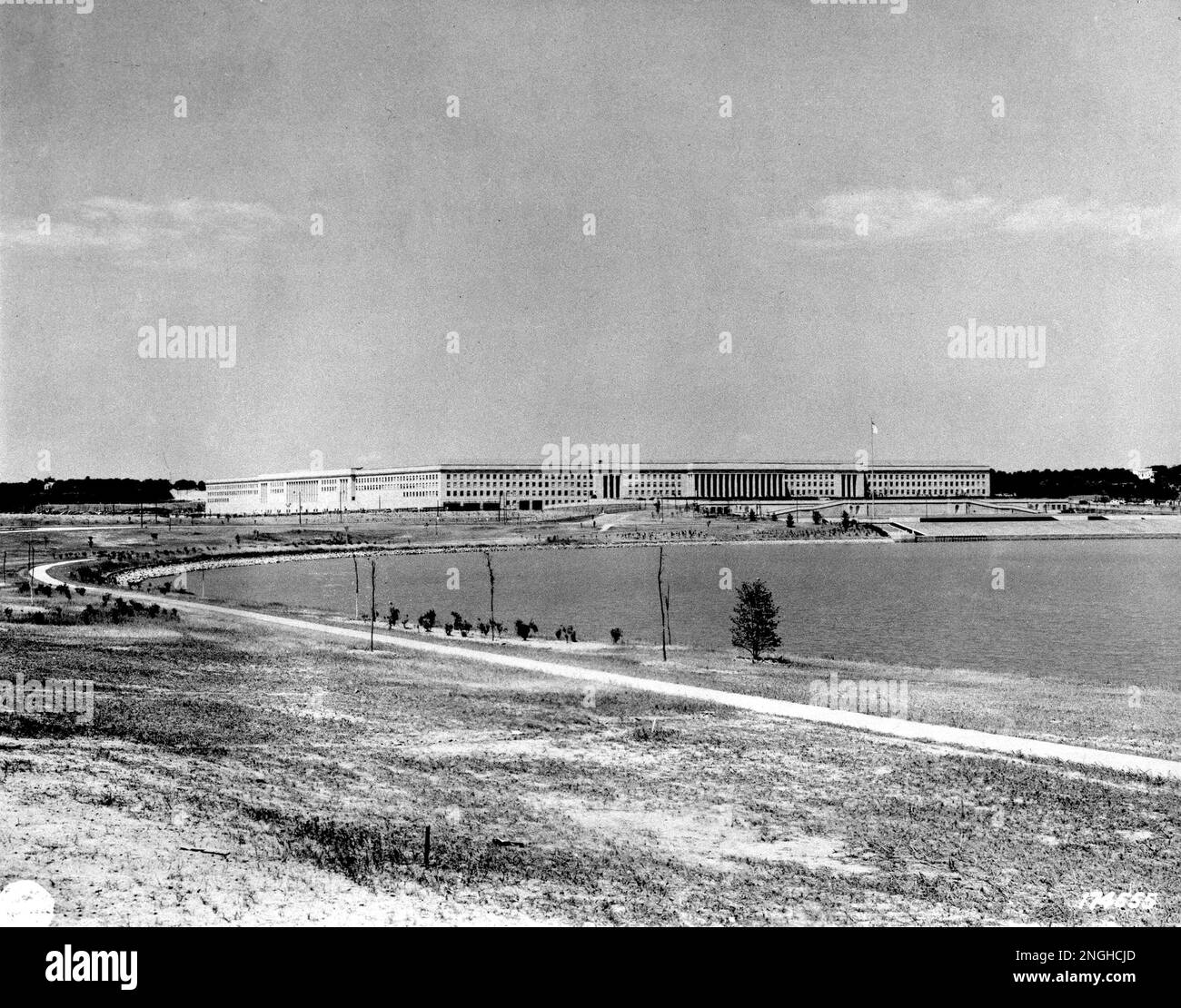 This is a 1943 view of the Pentagon, headquarters of the United States ...