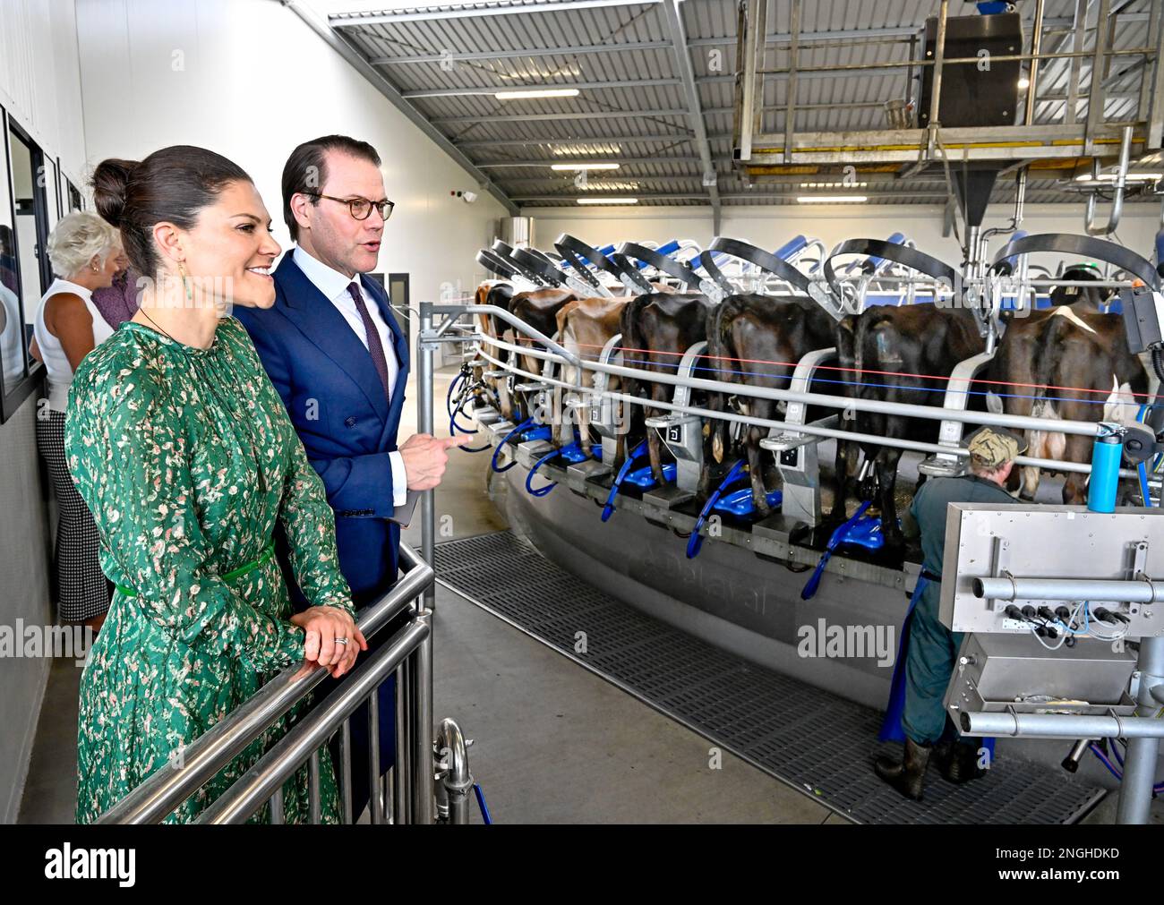 HAMILTON 20230218 Crown Princess Victoria and Prince Daniel visited a ...