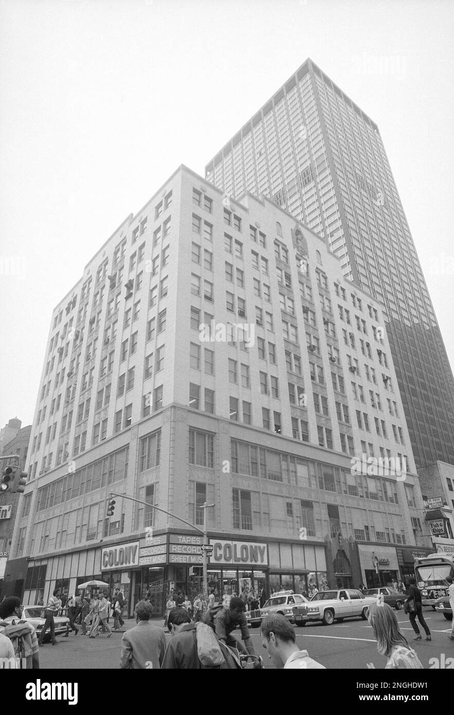 This is a photo of the Brill Building located on 49th Street and ...