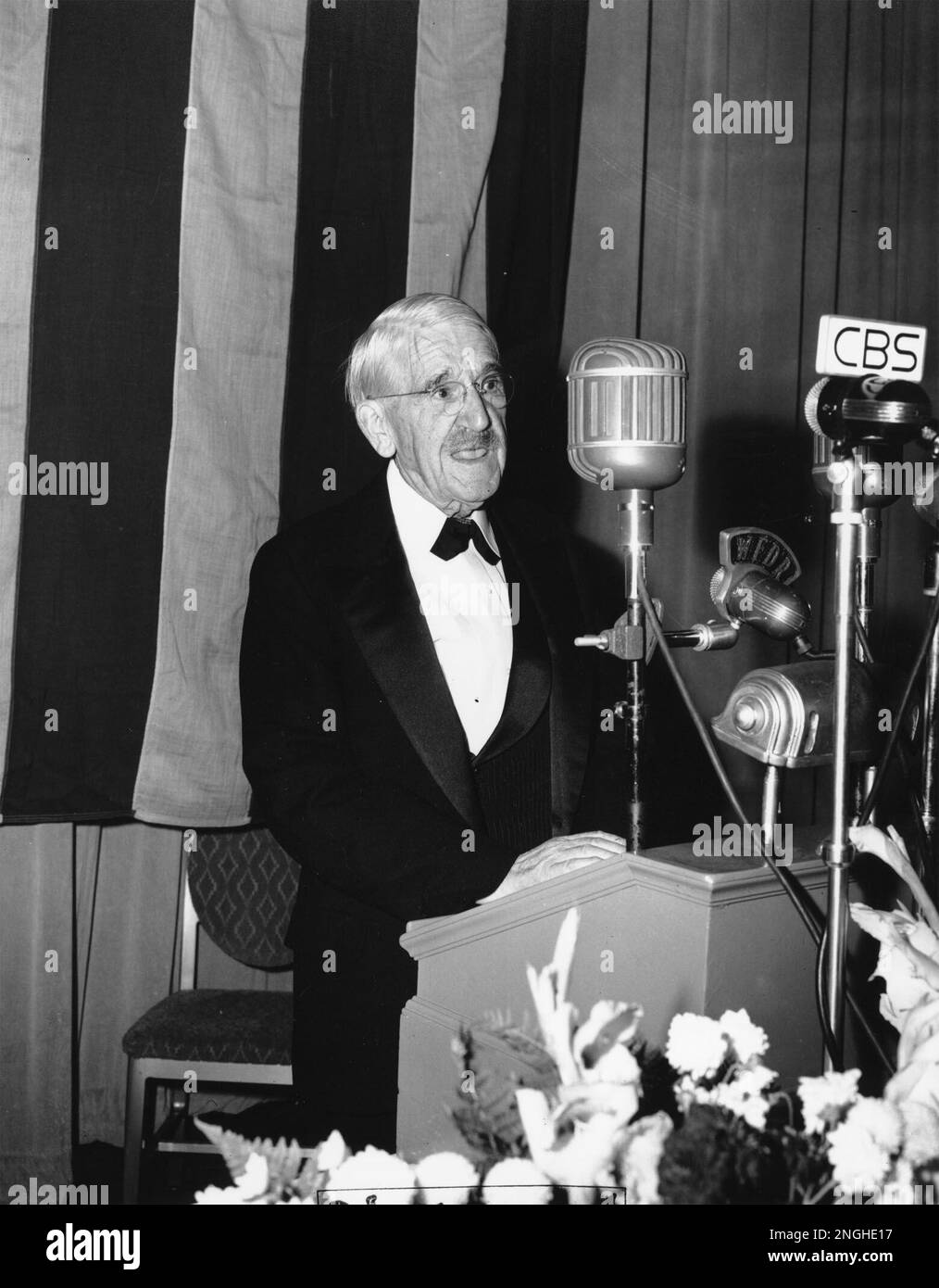 John Dewey, noted educator and philosopher, speaks at the birthday ...