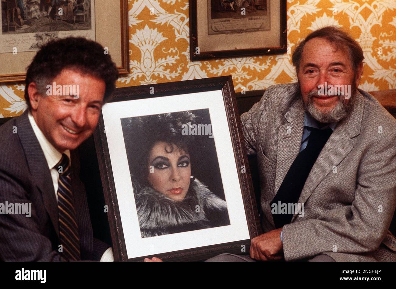 American playwright Tennessee Williams, right, poses with producer Zev ...