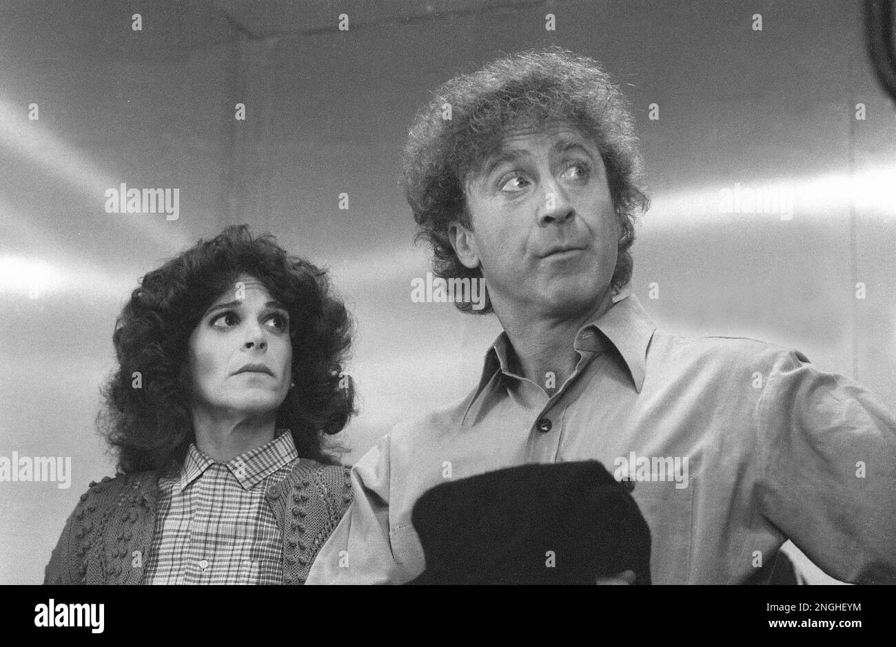 Gilda Radner and Gene Wilder are shown in New York City in June 1982 ...