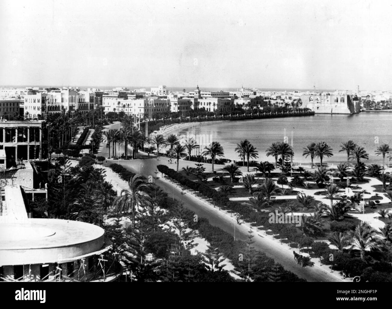 This is a general view of Tripoli, capital city of Libya on the ...