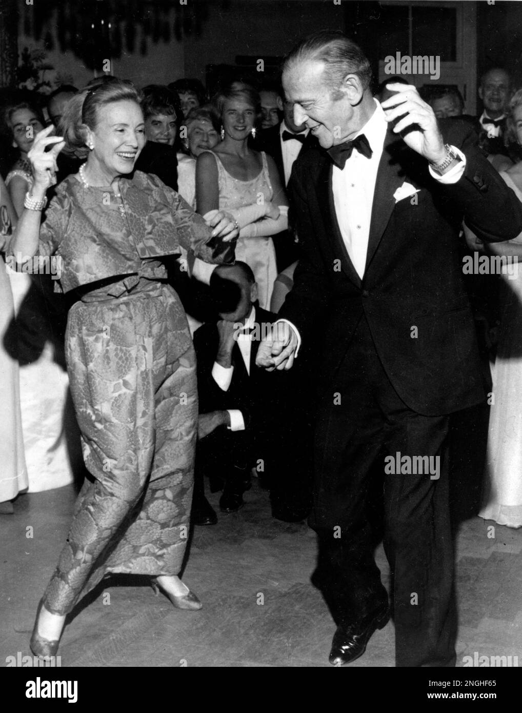 Fred Astaire and sister, Adele, dance together at the Philharmonic Ball ...