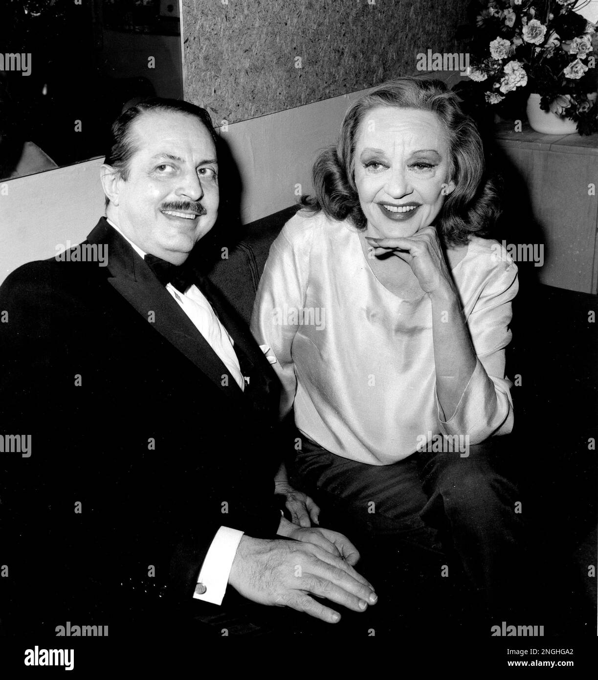 Actress Tallulah Bankhead is shown with theatrical producer David ...