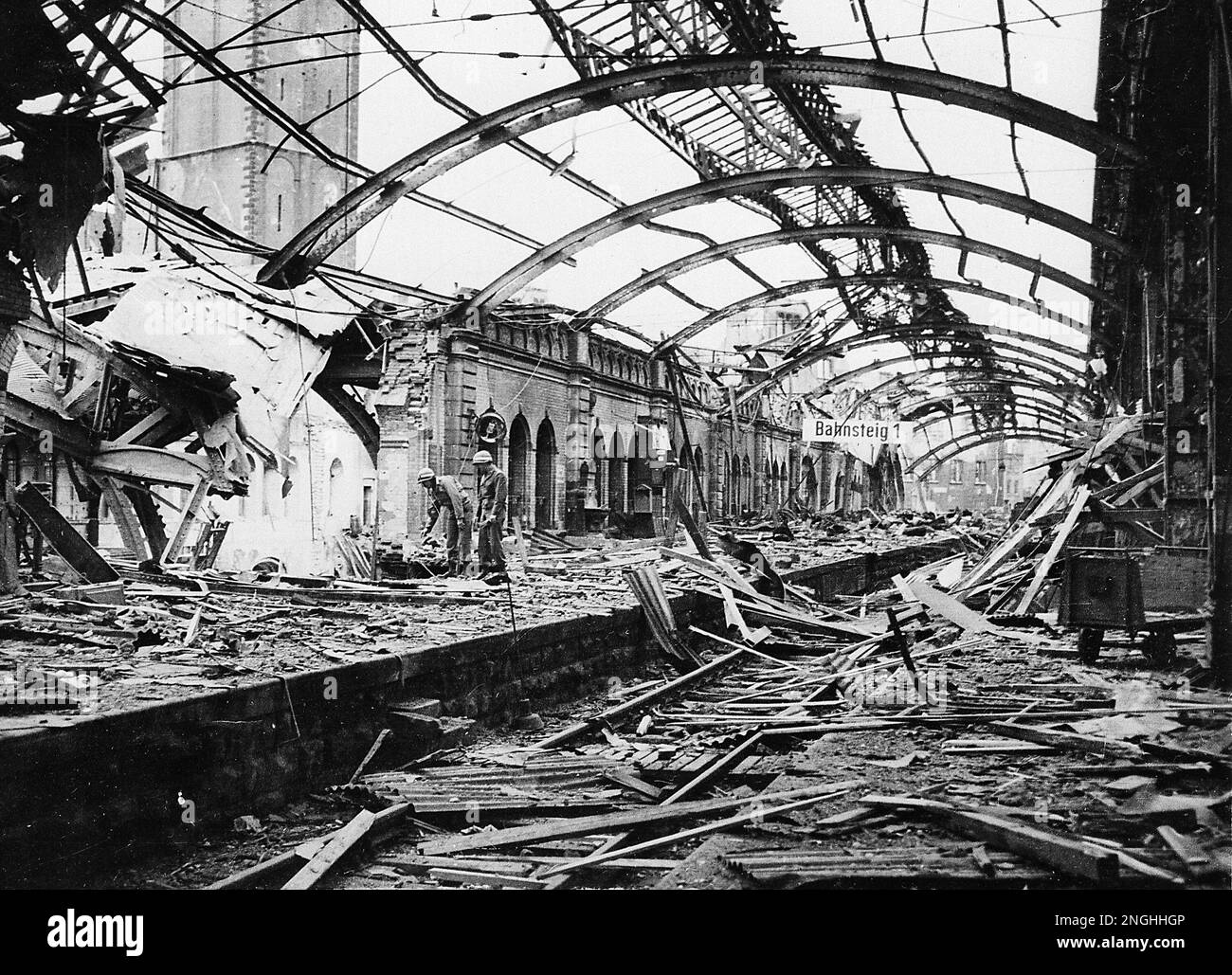 This general view, taken by Britain's Royal Air Force official to ...