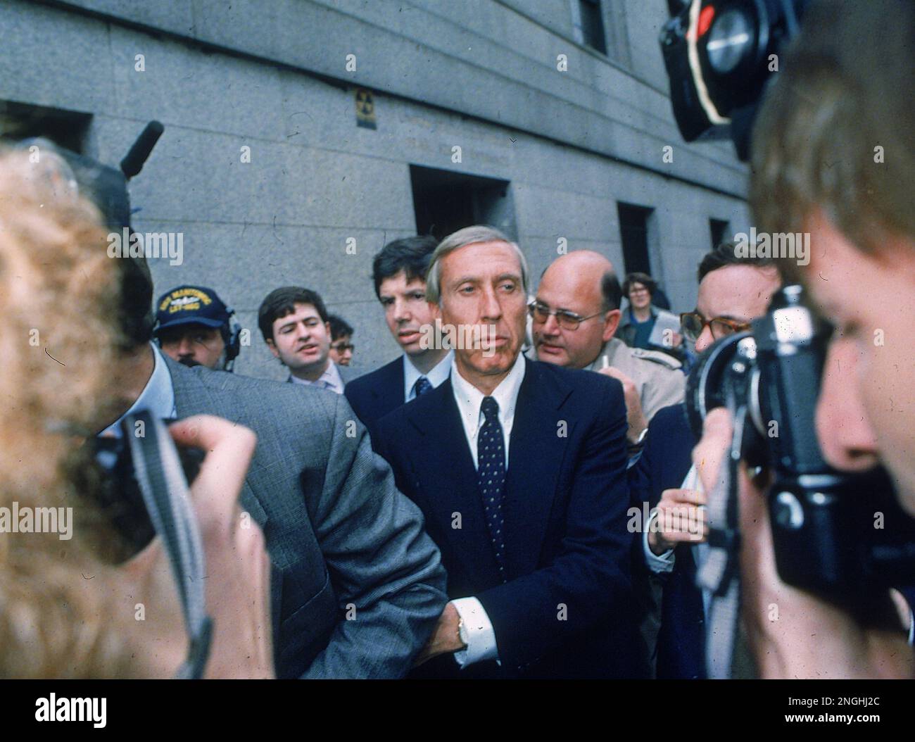 This is a 1987 photo of financier Ivan Boesky in New York City. Boesky ...