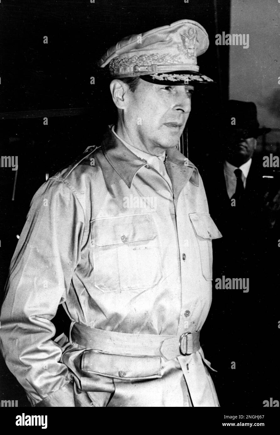 U S Gen Douglas Macarthur Commander Of The Southwest Pacific Theater