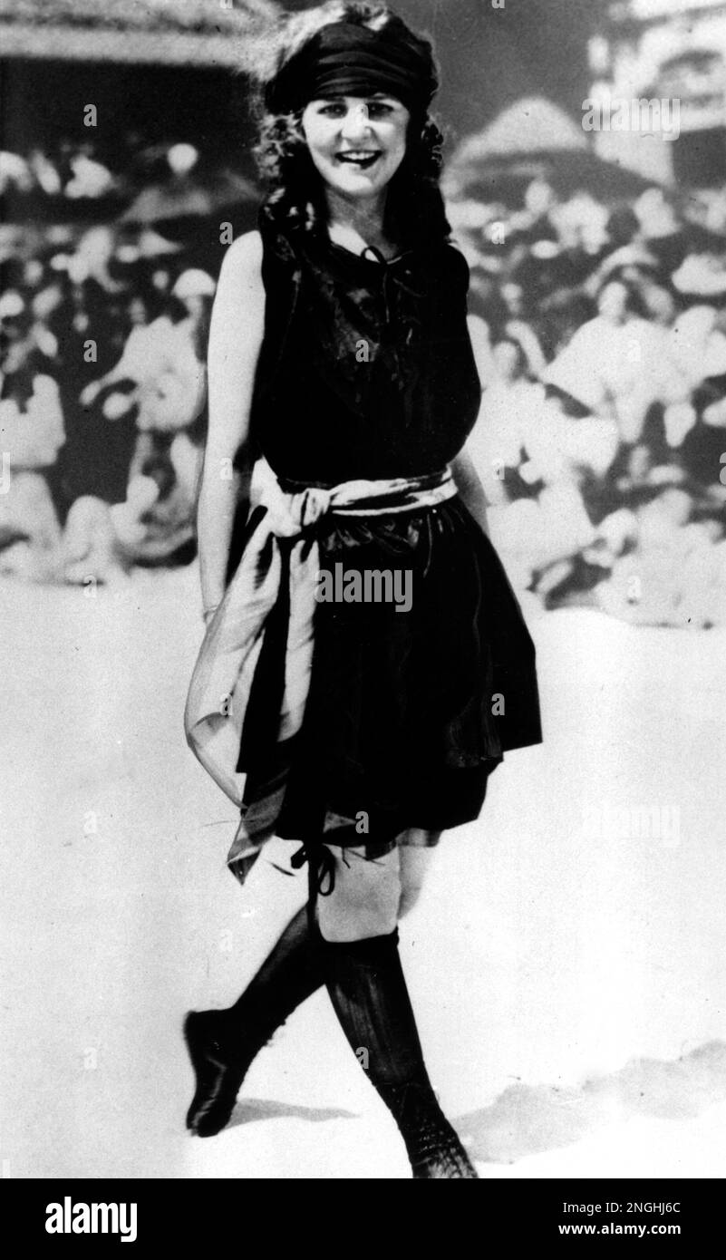 Margaret Gorman, of Washington, D.C., poses after winning the first ...