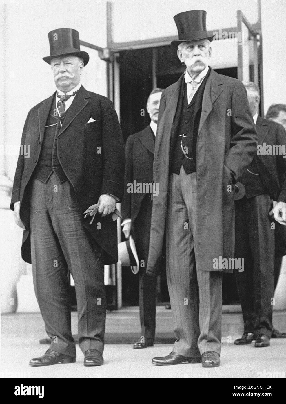 Former U.S. Supreme Court Justice Oliver Wendell Holmes, right, and ...