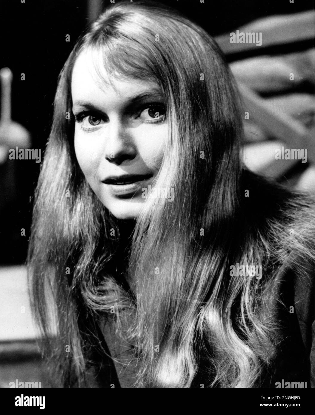 Actress Mia Farrow, 18, poses in New York City in 1964. (AP Photo Stock ...