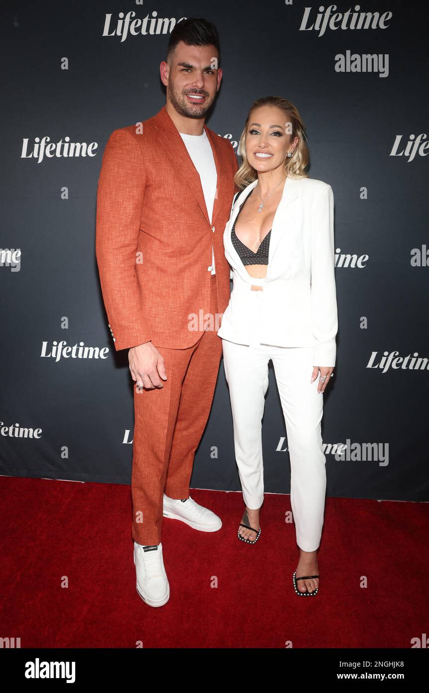 Los Angeles, USA. 17th Feb, 2023. Romain Bonnet, Mary Fitzgerald Bonnet ...