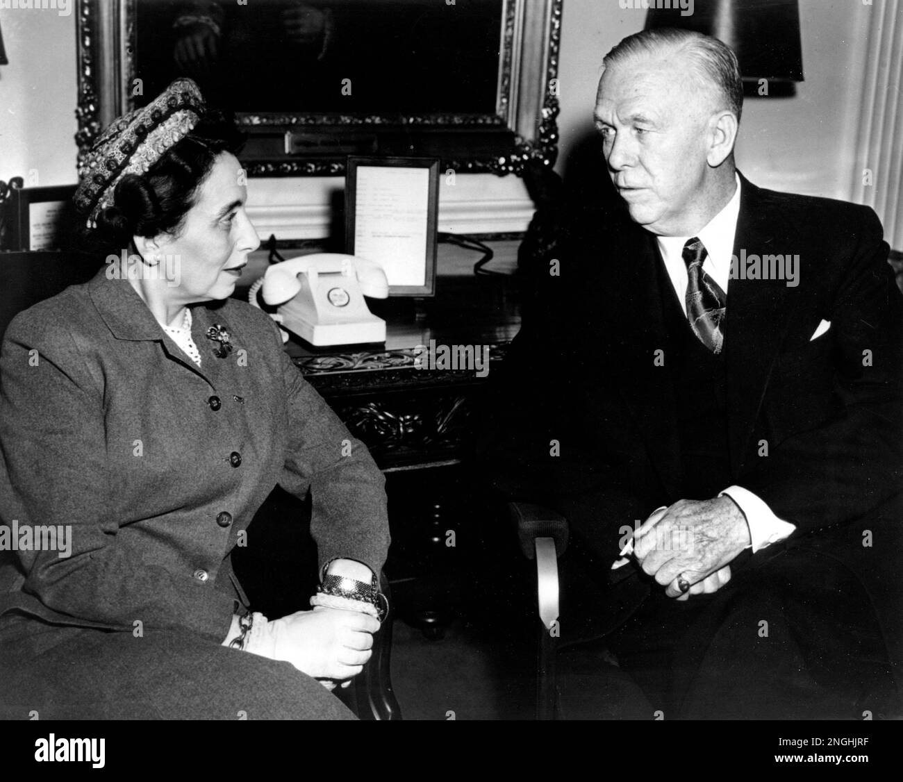 Anna M. Rosenberg, New York Labor and Public Relations consultant, who ...