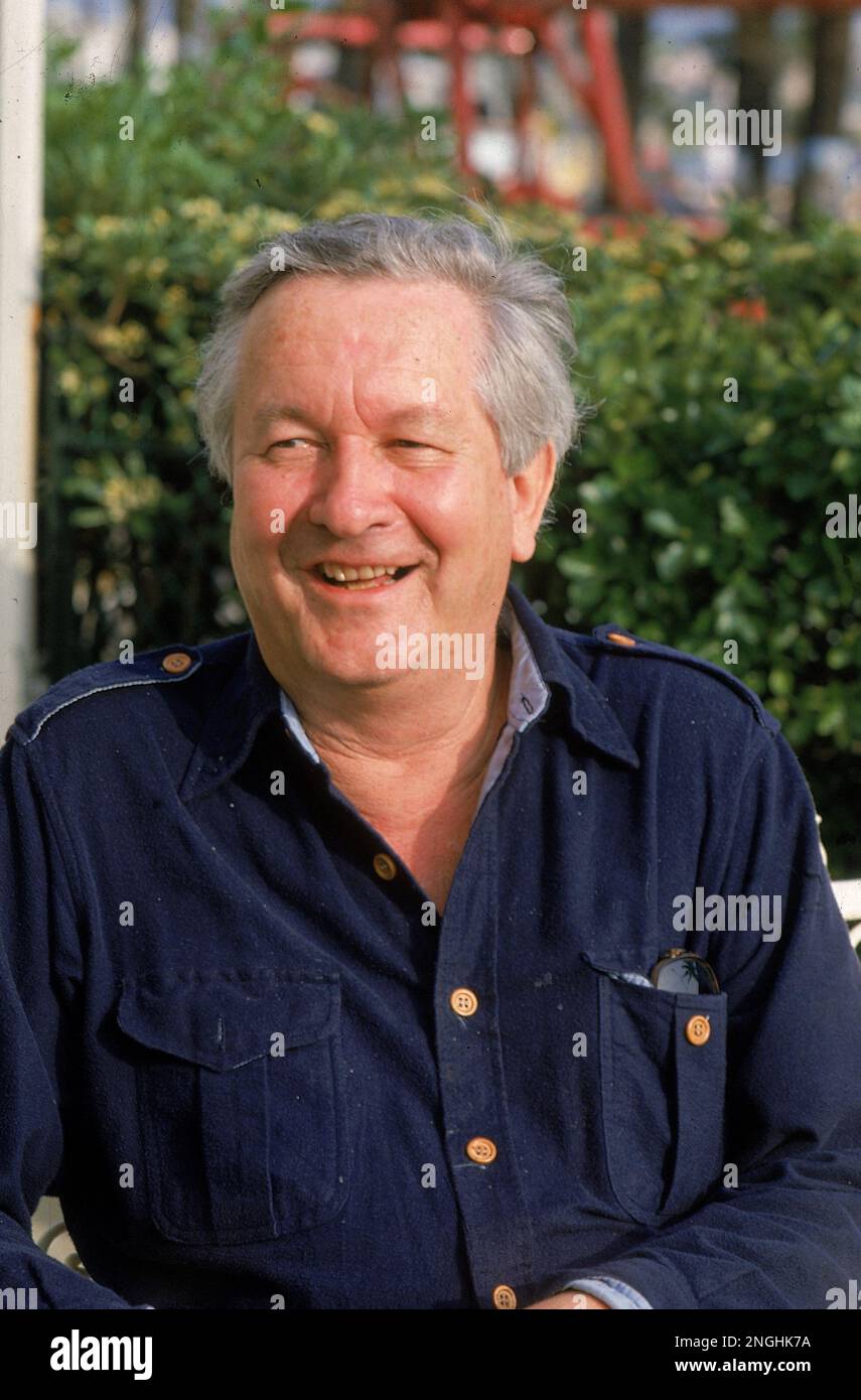 Pulitzer Prize winning novelist William Styron Poses on May 6, 1983 ...