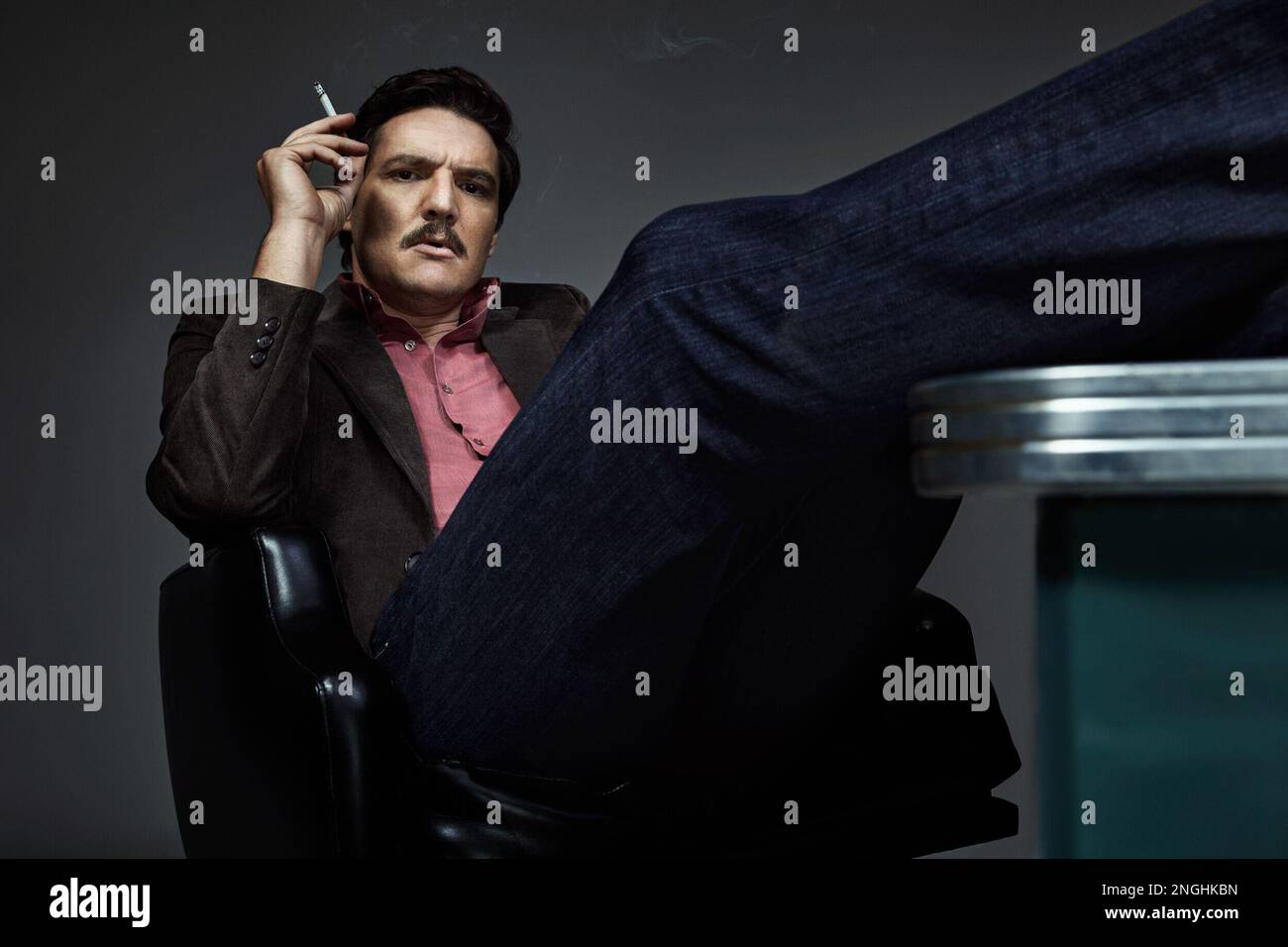 PEDRO PASCAL in NARCOS (2015), directed by GUILLERMO NAVARRO, JOSE ...