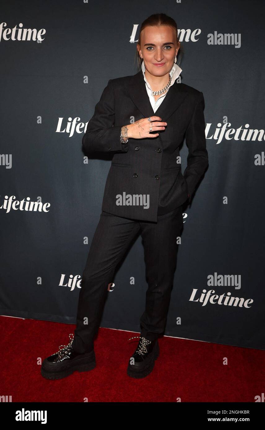 Los Angeles, USA. 17th Feb, 2023. G Flip, at The premiere of A Rose For ...