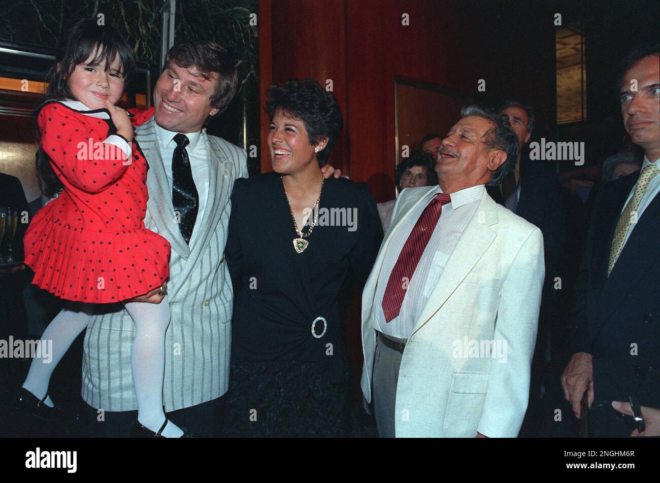 Nancy Lopez celebrates with her family to mark her induction into the ...
