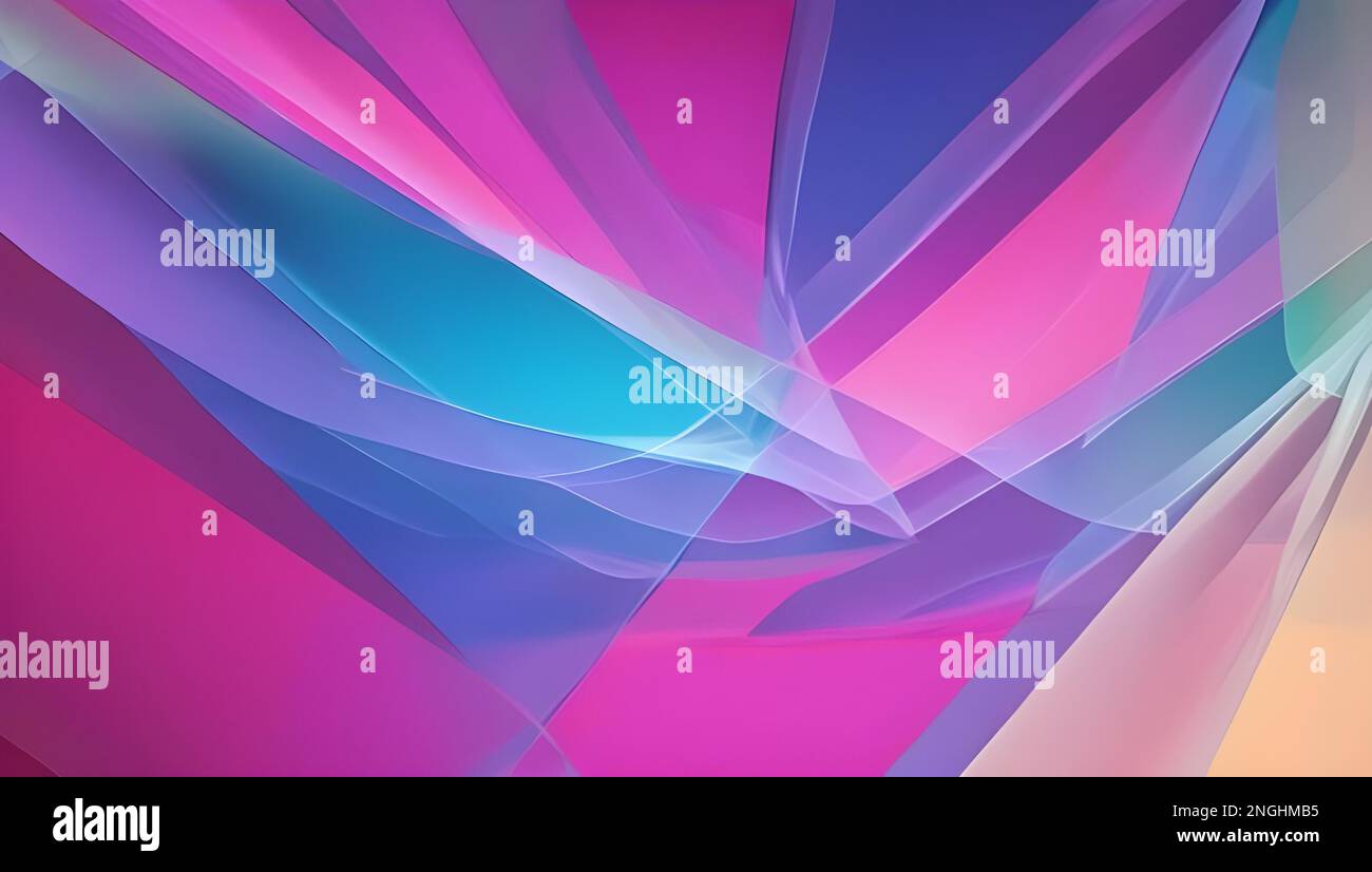 Modern Abstract Colorful Translucent Art Background Wallpaper Stock ...