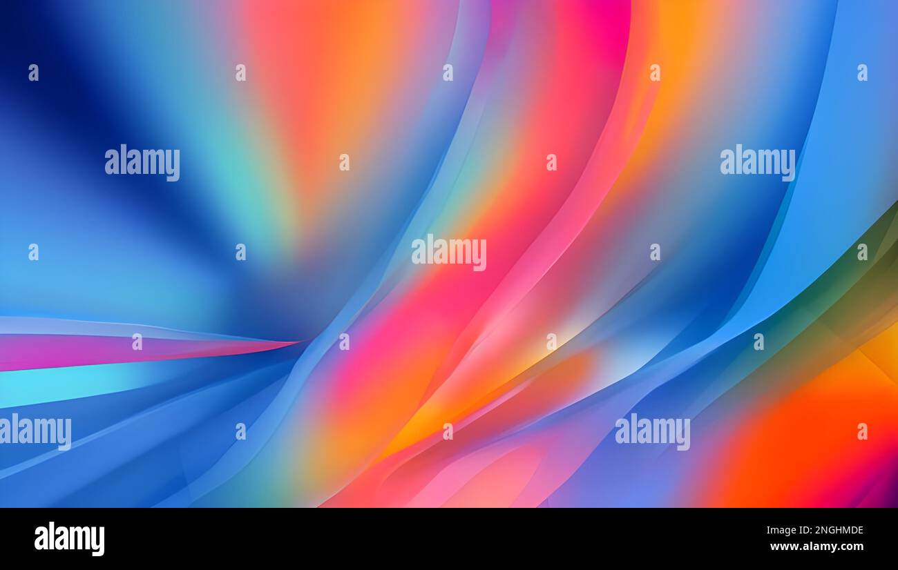 Modern Abstract Colorful Translucent Art Background Wallpaper Stock ...