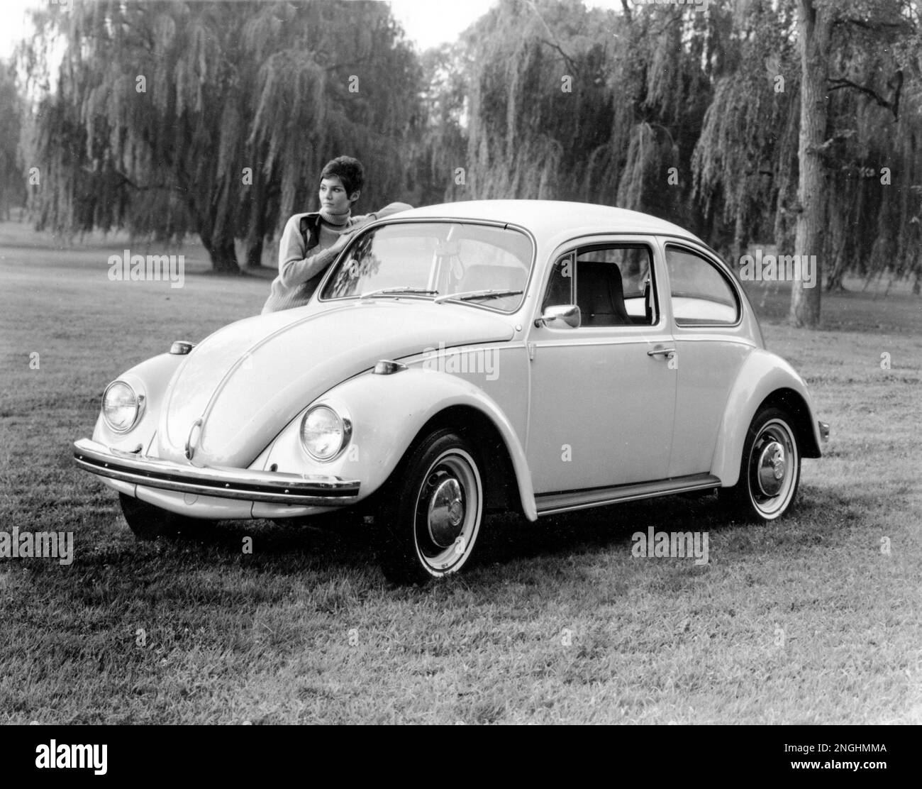 The 1969 German Volkswagen is shown in Oct. 1968 at an unknown location ...